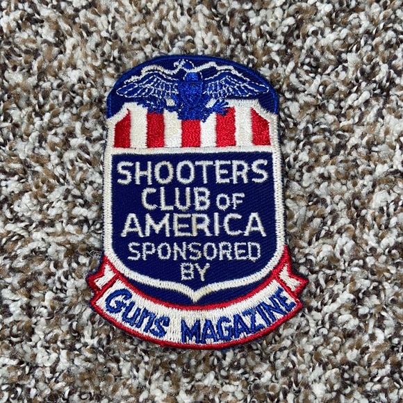 Other | Vintage Shooters Club Of America Embroidered Patch | Poshmark